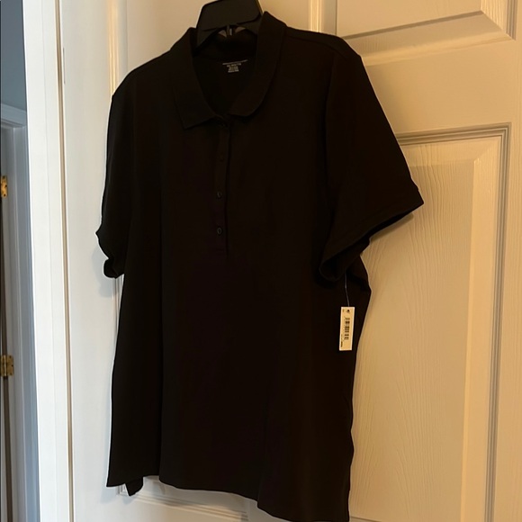 Amazon Essentials | Shirts | Mens Amazon Essentials Black Polo Shirt ...